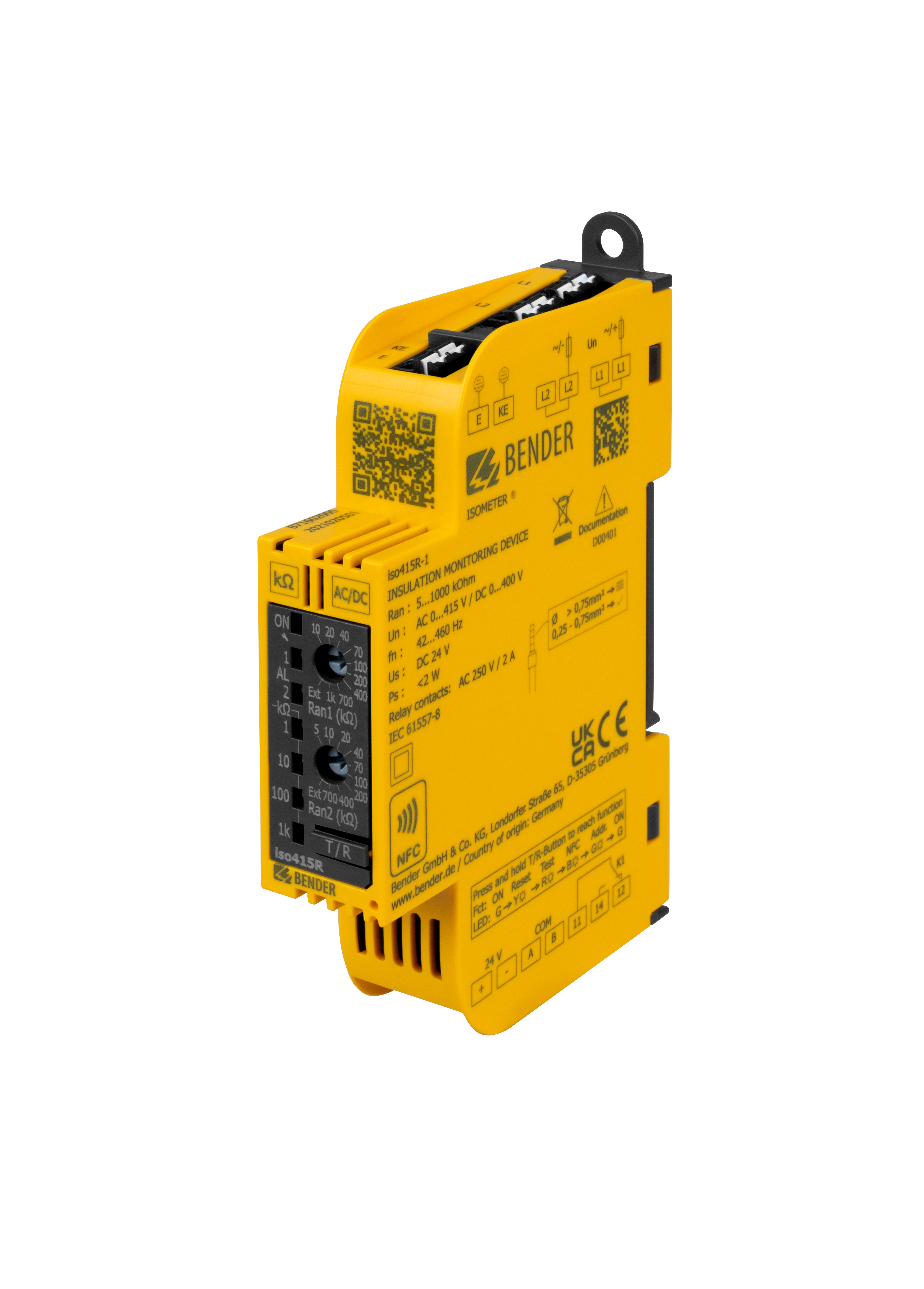 Bender presenta el nuevo SmartDetect ISOMETER iso415R