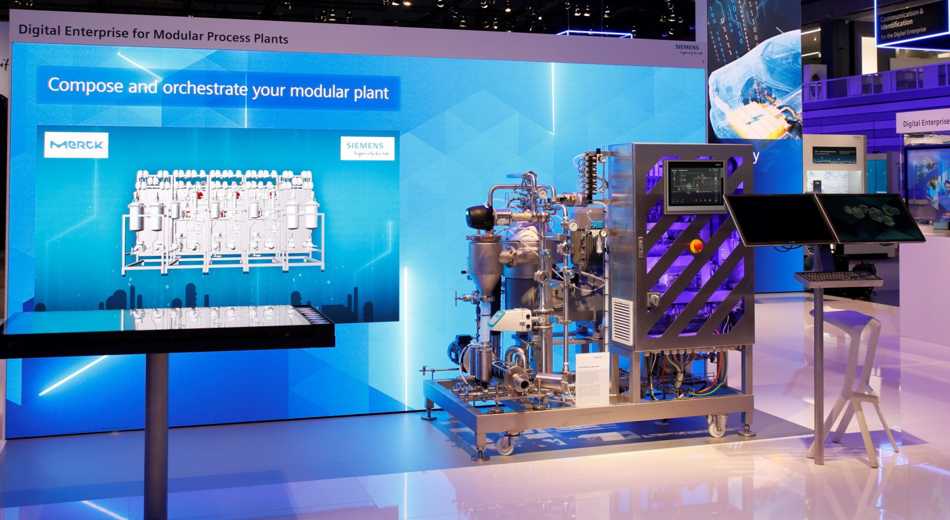 Producción por lotes inteligente: Control modular gracias al SIMATIC ...