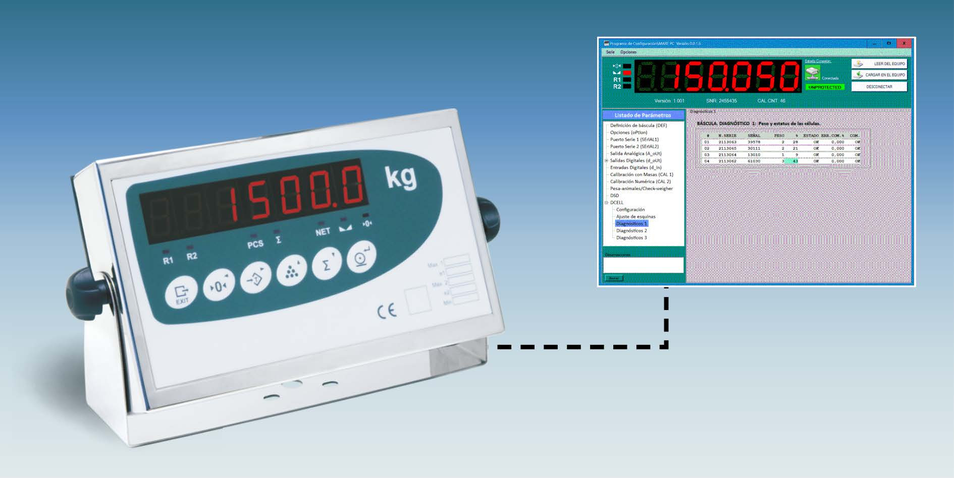 Nuevo indicador de peso Smart Digital de UTILCELL