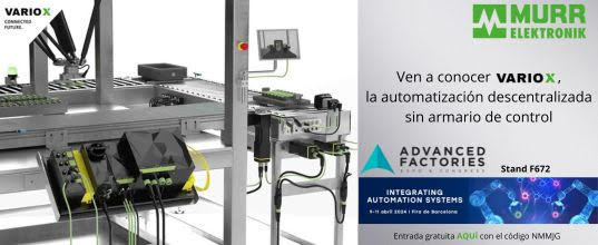 Murrelektronik mostrará en Advanced Factories el futuro de la ...