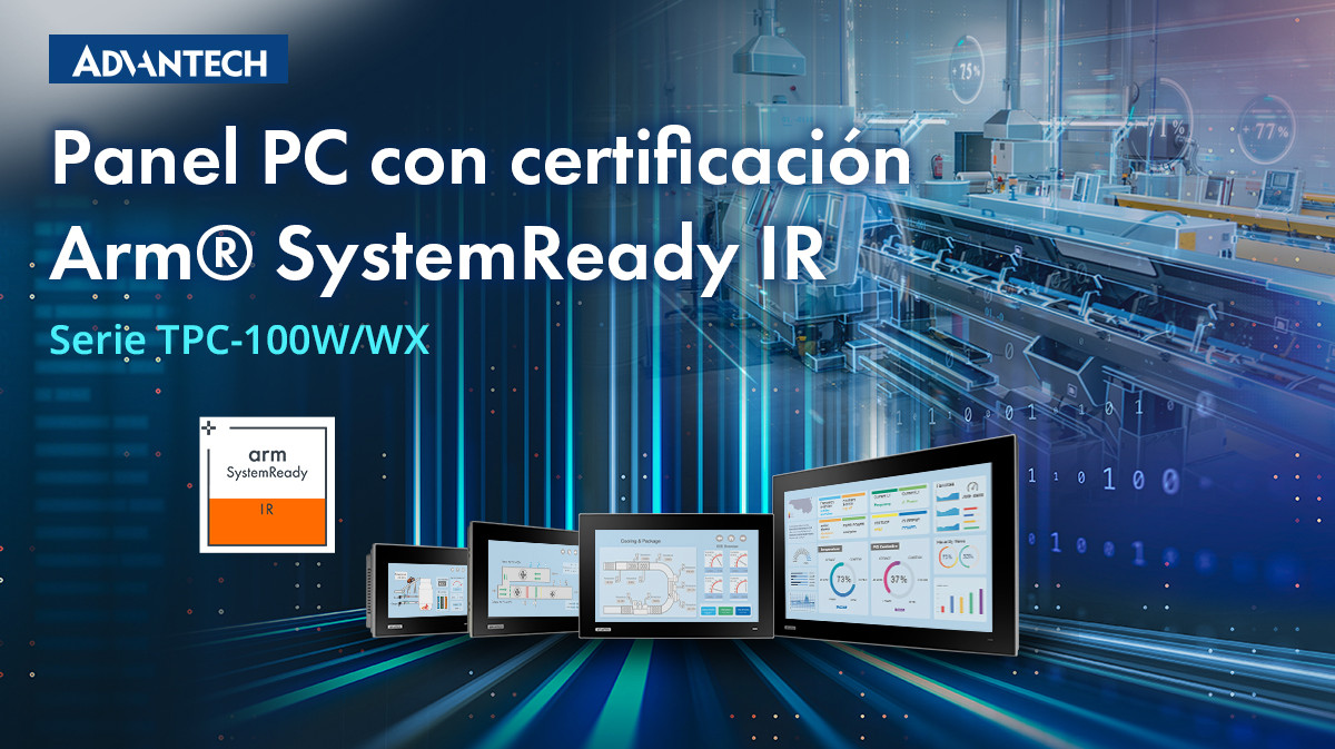 Advantech presenta sus Panel PC de la serie TPC-100W con certificación ...